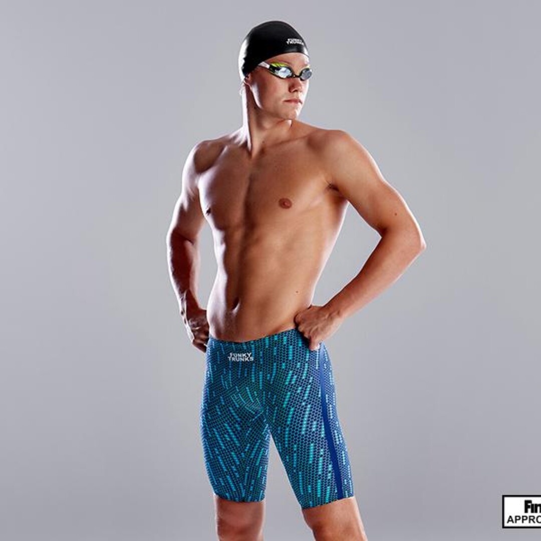 Funky Trunks Apex Predator Race Suit Jammers Blast Matrix | Mens ...