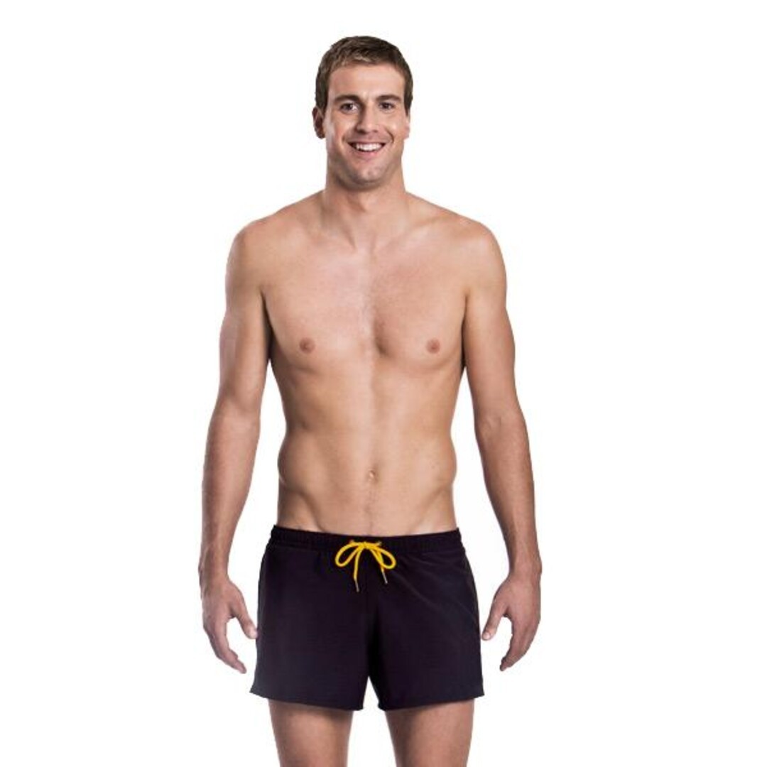Funky Trunks Shorty Shorts Beach Short Still Black | Mens Beachwear