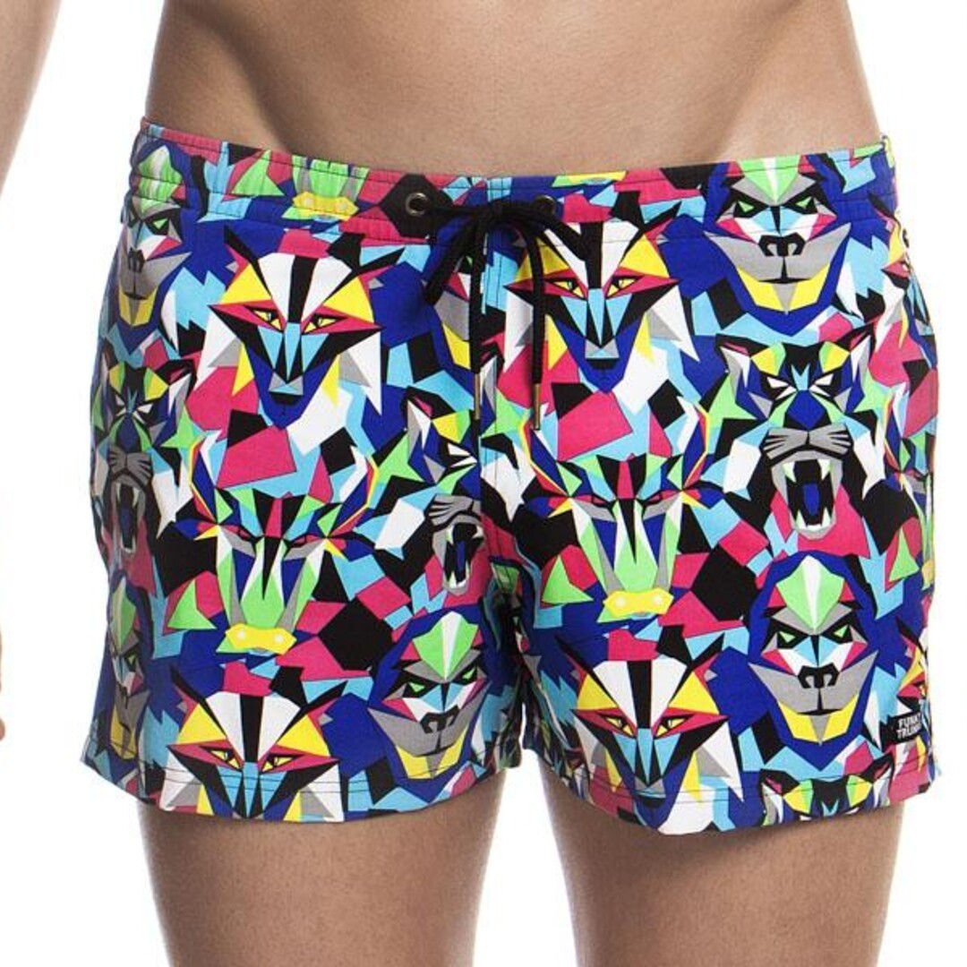 Funky Trunks Shorty Shorts Beach Short Primal Predator | Mens Beachwear